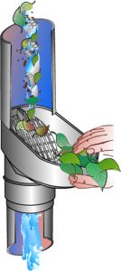 Leaf Catcher Grey - Rainwater Harvesting Systems Ireland